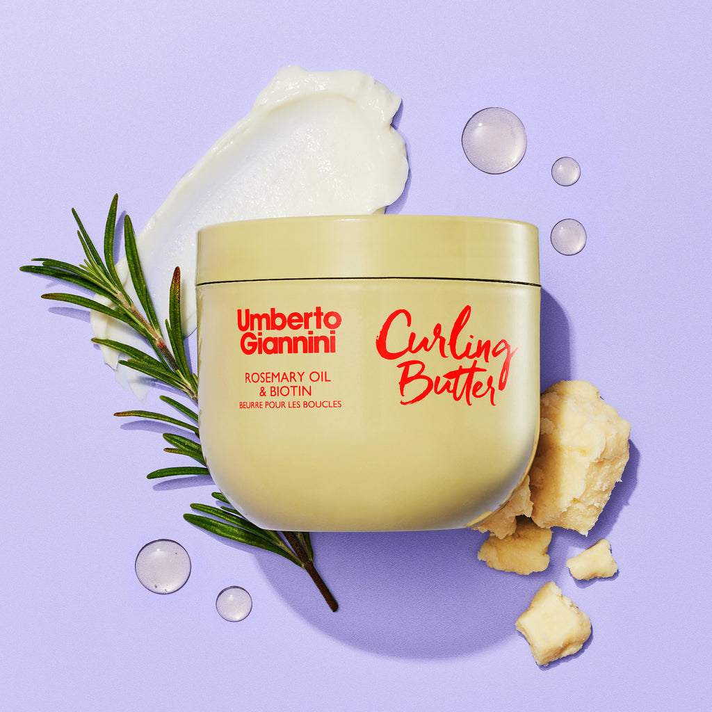 Strong Curls Rosemary Oil & Biotin Curling Butter | Nourish Curls ...