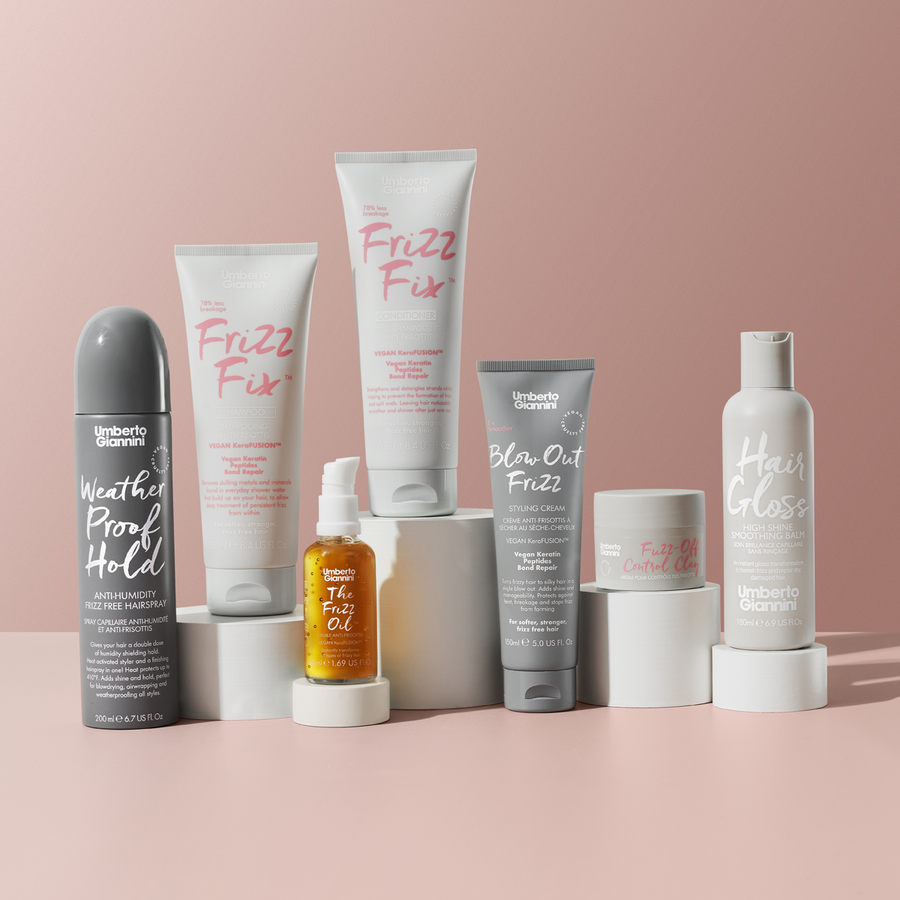 Umberto Giannini Frizz Fix | Vegan Keratin Haircare with Peptides