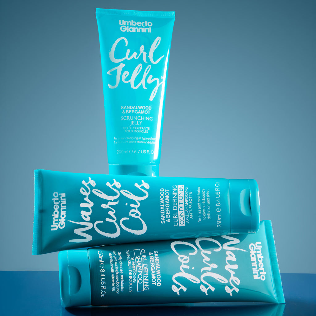 Curl Jelly Trio Bergamot & Sandalwood – Umberto Giannini