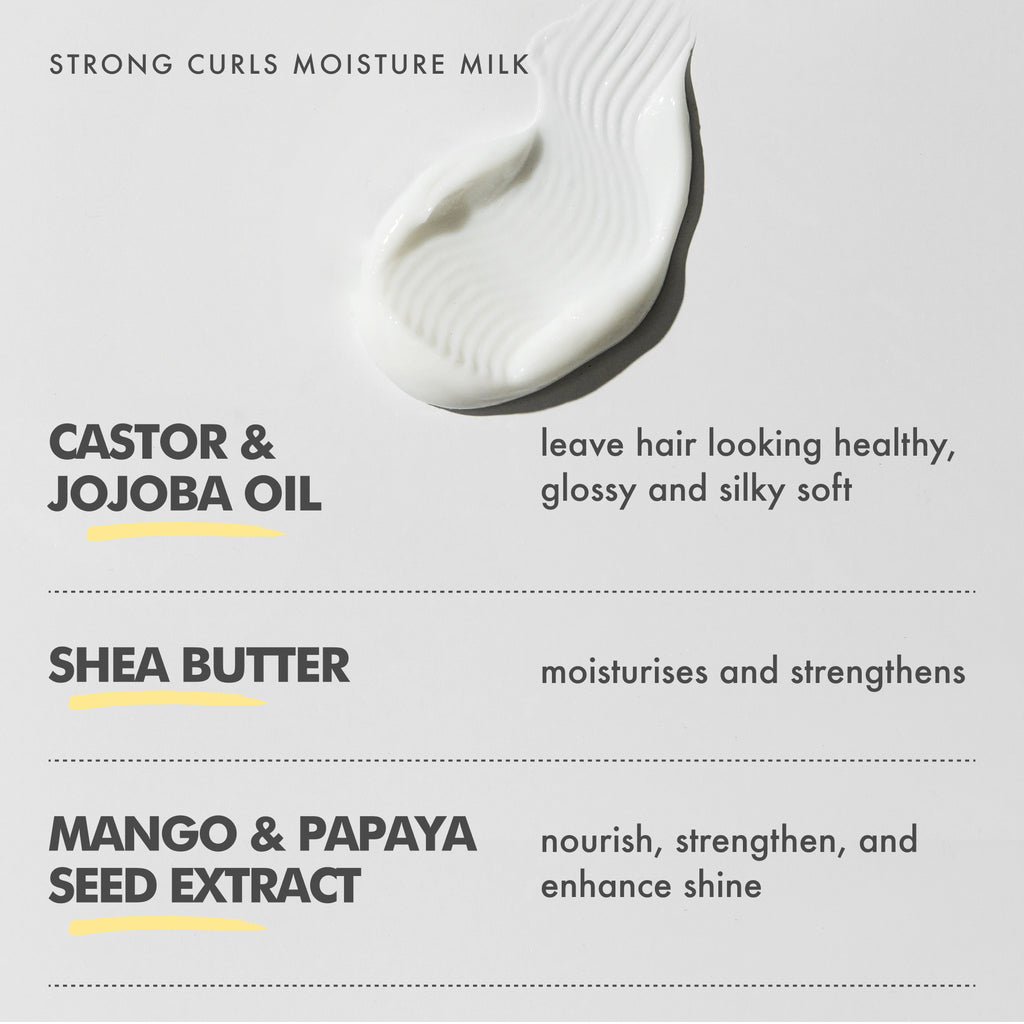 Strong Curls Moisture Milk Rosemary Oil Leave In Conditioning Treatment ...
