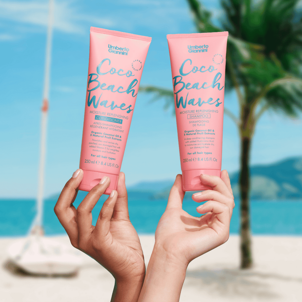 Coco Waves Beach Shampoo + Conditioner Duo | Sulfate Free Hair Care ...